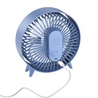 China 360 Degree Rotatable Desktop USB Fan 2000mAh For Office for sale