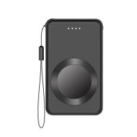 China Keychain Design 4000mAh Magnetic Apple Watch Wireless Power Bank for sale
