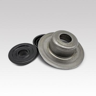China 102mm TKII  Conveyor Roller Bearing Housing Assembly Press Housing Roller Bearing for sale