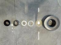 China Turnup Bearing Housing Iron End Cap Seal With 5 Seal Rings for sale