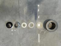 China Turn Back 4mm Steel Bearing Housing Conveyors Roller Housing Parts Low Noise for sale