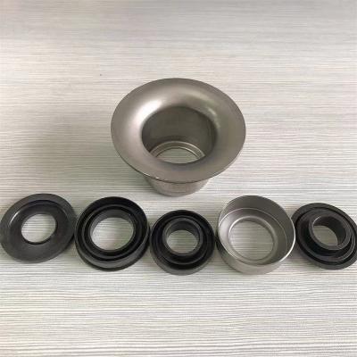 China Conveyor Roller Idler Seal Set Metal Cap for sale