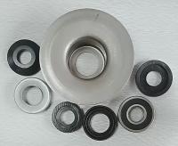 China Conveyor Roller Bearing Housings and Seals for Ball Bearings 6204-2RS and 6204-ZZ for sale