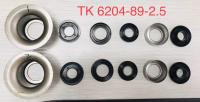 China Bearing Housings and Seals for 6204 Bearing and 89MM OD Pipe for sale