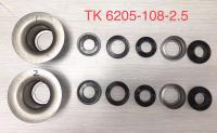 China Conveyor Roller Bearing Housing & Seal for 6205 Bearing (Tube OD 108 MM) for sale