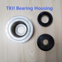 China Mining Belt Conveyor Roller Idler Steel Bearing Housing With 2 Labyrinth Seals Kits for sale
