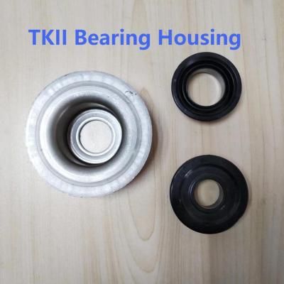 China Mining Belt Conveyor Roller Idler Steel Bearing Housing With 2 Labyrinth Seals Kits for sale