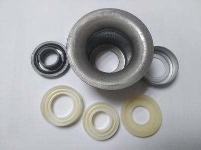 China Updated Custom Stamped Bearing Housing for Conveyor Roller with pasltic sealing parts for sale
