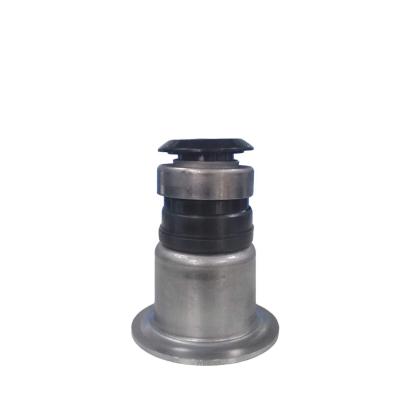 China High Precision Steel Material Stamping Bearing Cap for Shaft End and Conveyor Roller Components with No Burrs for sale