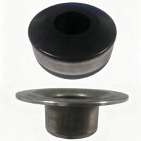 China TK6308-133 Carbon Steel Bearing Housing with Pickled Steel End Cap for 133mm Conveyor Roller Accessories for sale