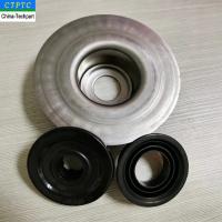 China High Quality Carbon Steel Conveyor Roller Components Steel Bearing Housing with Labyrinth Seal for sale