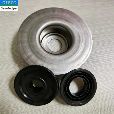 China High Quality Carbon Steel Conveyor Roller Components Steel Bearing Housing with Labyrinth Seal for sale
