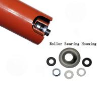China Idler Conveyor Roller Carbon Steel Bearing Housing Casa Bearing Holder with Plastic Injection Seals for sale