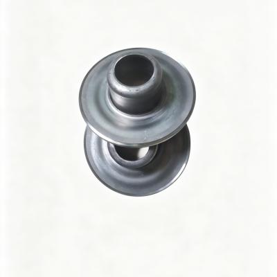 China DTII6204-133 SPCC Steel Bearing Housing 45mm Depth 7-Step Stamped Bearing Seat for Mining Conveyor Roller for sale