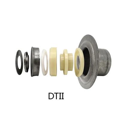 China DTII6307-159 Conveyor Idler Bearing Housing with SPCC Steel 53mm Depth and 7-Step Processing for Mining Belt Conveyor for sale