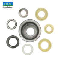 China DTII6308-108 SPCC Steel Bearing Housing with 55mm Depth and 7-Step Machined Process for Mining Belt Conveyor for sale