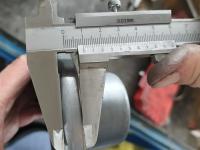 China TK6204-89 Rolled Edge Design Bearing Housing Carbon Steel Material for 6204 Bearing Type Conveyor Roller for sale