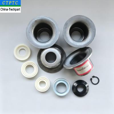 China Low Noise SPHC Carbon Steel TK Bearing Housing With Labyrinth Seal For Conveyor Roller Assembly for sale