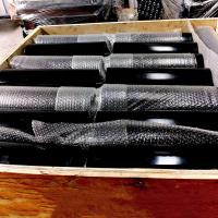 China Durable Industrial Conveyor Idler Roller with Customized Surface Coating Options and Sealed Bearings for sale