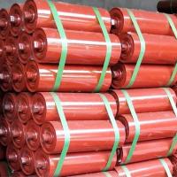 China Durable Industrial Conveyor Idler Roller with Customized Surface Coating Options and Sealed Bearings for sale
