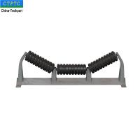China Heavy Duty Carrying Belt Conveyor Idler Assembly Pully Roller Set for Bulk Material Conveying for sale