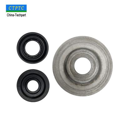 China Carbon Steel Punch Press 127mm Bearing Housing For Conveyor Roller TKII6306-127 for sale