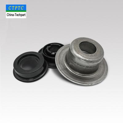 China 108mm SPHC SPHC Conveyor Roller Housing Idler Roller Spare Parts for sale