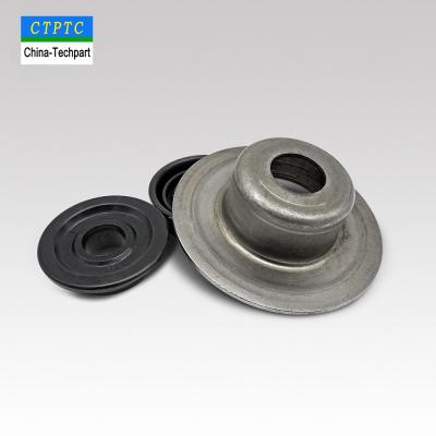 China 6204 RS Roller Pressed Steel Bearing Housing TKII6204-114 Steel Roller Accessory for sale