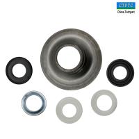 China 128mm Conveyor Roller Bearing Housing Steel Conveyor Roller Accessory TK6206-128 for sale