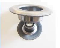 China TK6205-127-2.5 Conveyor Roller Idler Stamped Bearing Housing End Cap Labyrinth Sealing for sale