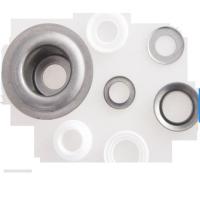 China TK6307-159-3 Belt Conveyor Roller Idler Pressed Bearing Housing Labyrinth Seals for sale