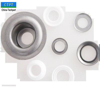 China DTII6305-159 SPCC Stamped Bearing Housing 49mm Depth 7 Process Conveyor Roller Bearing Seat for sale