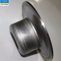 China TK6307-127-3 Heavy Duty Belt Conveyor Roller Idler SPHC Pressed Bearing Housing Labyrinth Seals for sale