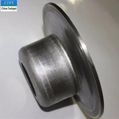 China TK6307-127-3 Heavy Duty Belt Conveyor Roller Idler SPHC Pressed Bearing Housing Labyrinth Seals for sale