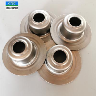 China TK6307-159-3 SPHC SPCC Mining Bearing End Cap Labyrinth Sealings For Conveyor Roller for sale