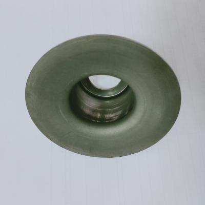 China Steel 114mm Idler Roller Bearing Housing For Pipe End Caps Conveyor for sale