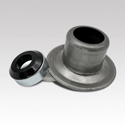 China Deep Groove Bearing Housing TK6205-133 Belt Conveyor Roller Parts for sale