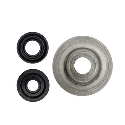 China Steel ABS Plastic Conveyor Roller End Caps Mining Industry Roller Bearing Housing For Pipe for sale