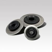 China Steel Pipe 6306 Bearing Conveyor Roller End Caps Nylon PA6 Roller Caps for sale