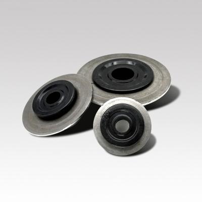 China Steel Pipe 6306 Bearing Conveyor Roller End Caps Nylon PA6 Roller Caps for sale