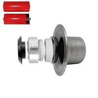 China Conveyor Roller Bearing Housing Plastic Seals Metal Cover for sale