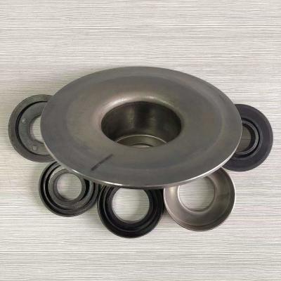 China 6204 Bearing Housing Belt Conveyor Roller Parts 2.5mm Thickness for sale