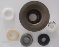 China Mining Stamping Roller Bearing Housing POM Bearing End Cap Female for sale