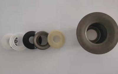 China Mining Belt Conveyor Idler End Caps SPHC Bearing Housing Labyrinth Seal for sale