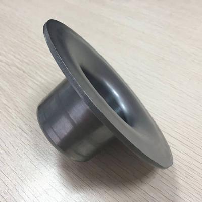 China Steel Pipe Idler Roller Ball Bearing Housing Metal End Cover for sale