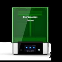 China UniFormation GK2 LCD Printer 0.3'' LCD Photocuring Resin 3d Model Making Printer with Build-in Heating System & Odor Filter for sale
