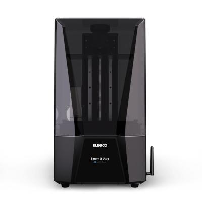 China ELEGOO Saturn 3 Ultra Resin 3D Printer with 10'' 12K Mono LCD the Leveling System Is Easy to Operate for sale