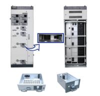 China MNS5.0 Half Functional Plate Low Voltage Switchgear LV Switchgear for sale