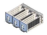 China New-Type Manual-Pull Drawer 1/2, 1/3, 1/4 Unit For Switchgear(200mm Height) for sale