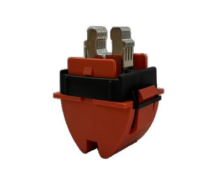 China Incoming plug; Red; CXBLOKSET-MX; 3 PCS/package for sale